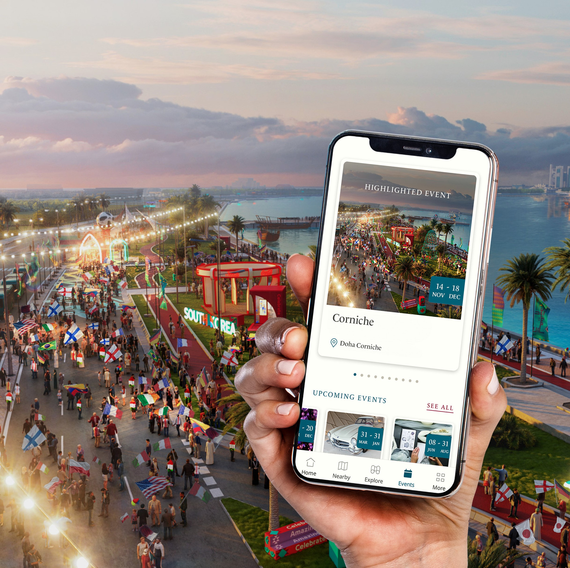 Qatar Calendar Widget | Qatar Tourism